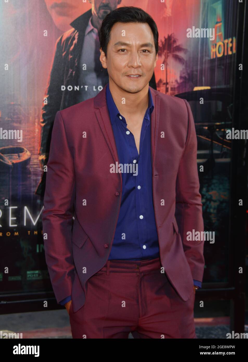 Los Angeles, USA. 18th Aug, 2021. Daniel Wu 103 arrives at Warner Bros ...