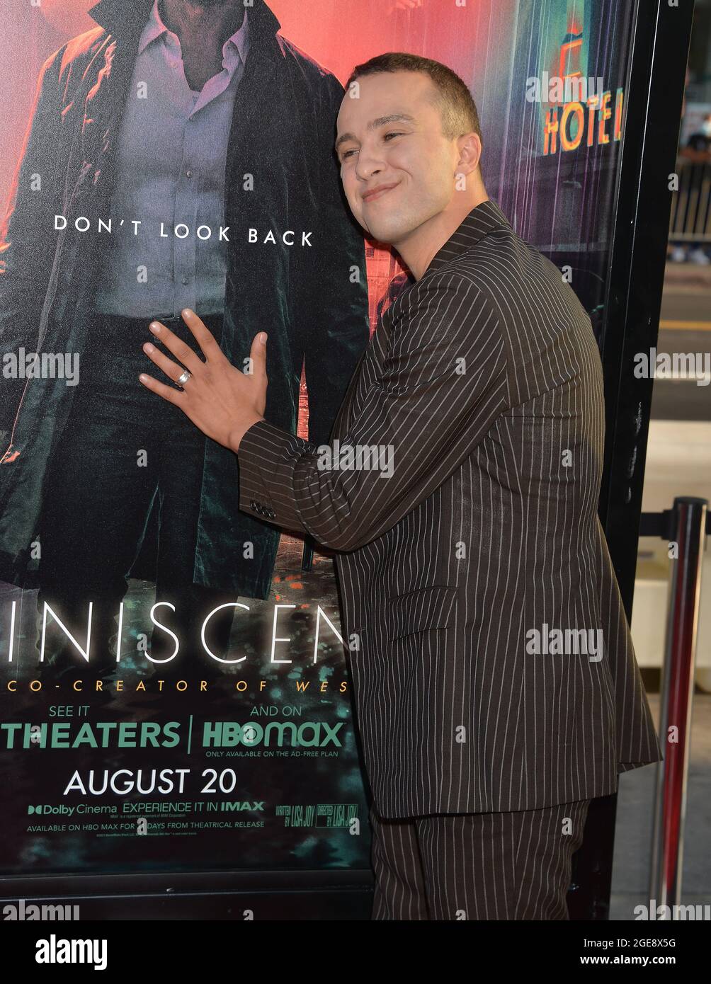 Los Angeles, USA. 18th Aug, 2021. Mojean Aria 112 arrives at Warner ...