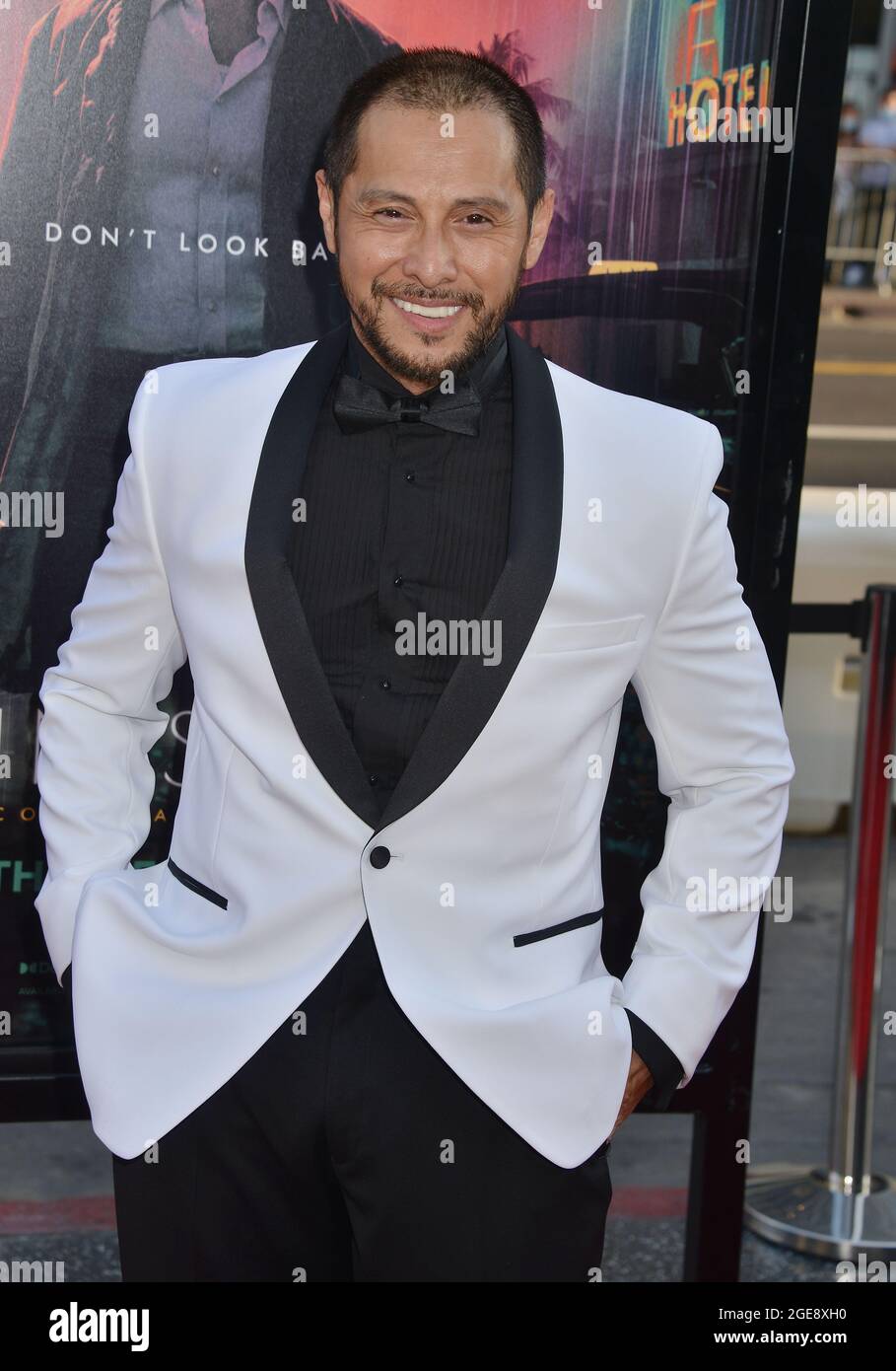 Los Angeles, USA. 18th Aug, 2021. Sam Medina 092 arrives at Warner Bros ...
