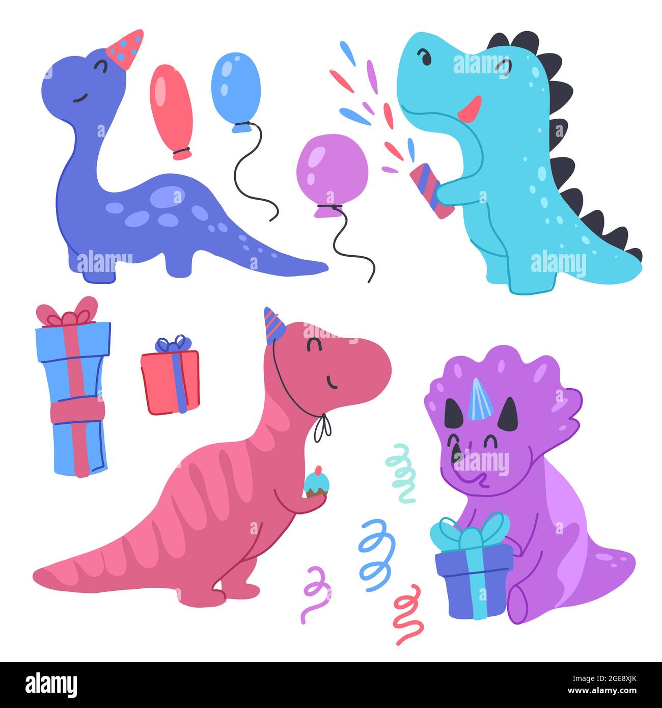 Stegosaurus dinosaur toy Stock Vector Images - Alamy