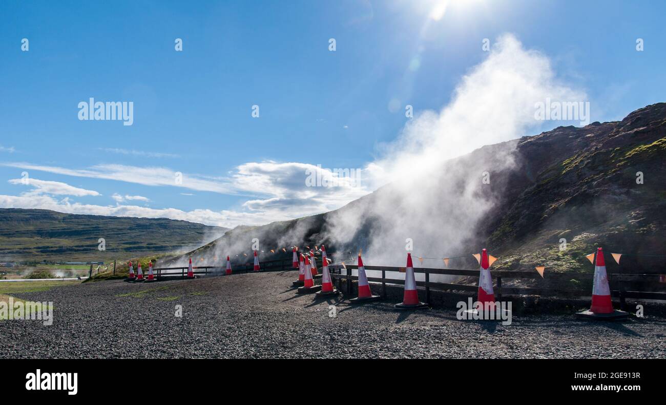 Sulfuric mud pools hi-res stock photography and images - Alamy