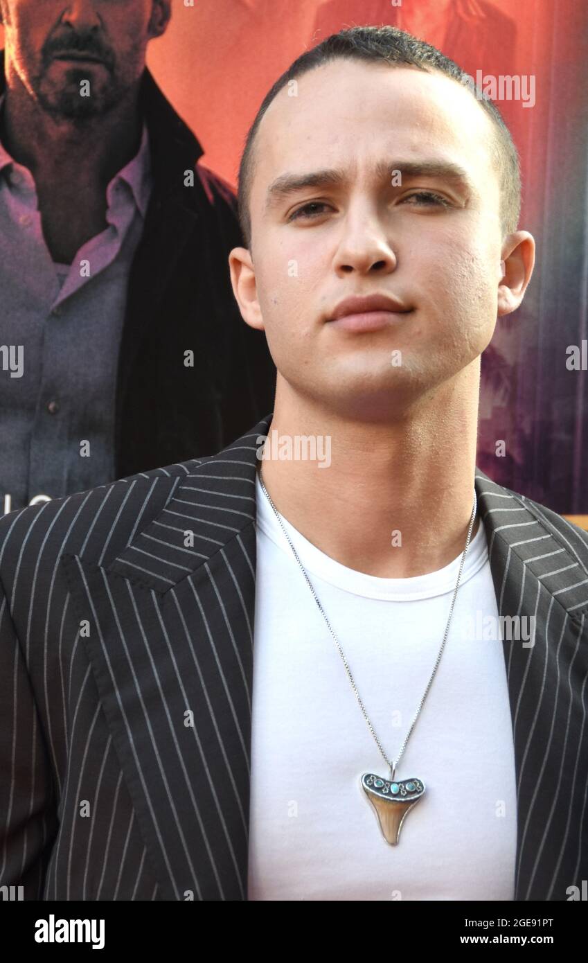 Los Angeles, California, USA 17th August 2021 Actor Mojean Aria attends ...