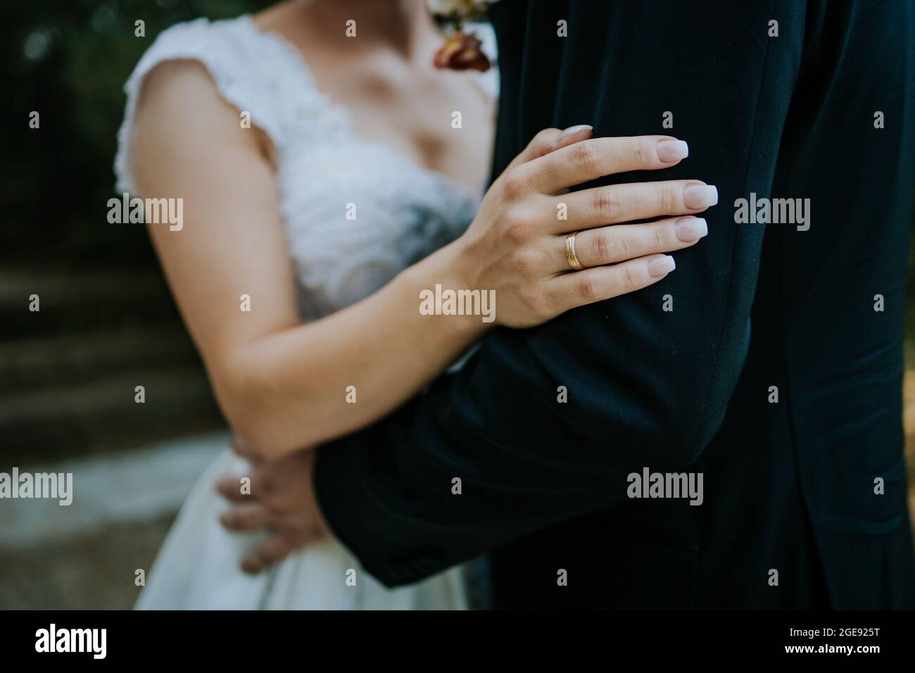 Bride and the groom during their wedding ceremony Stock Photo - Alamy
