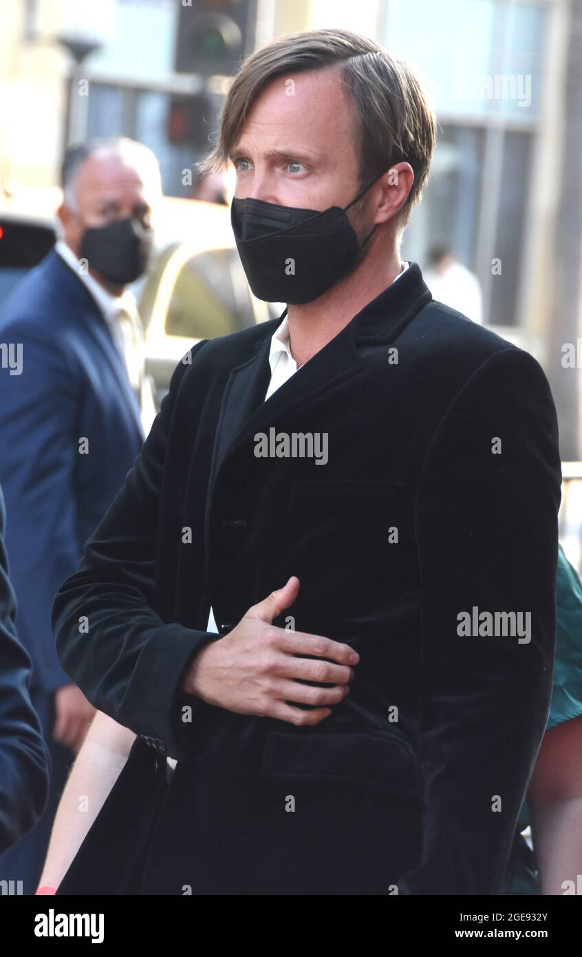 Los Angeles, California, USA 17th August 2021 Actor Aaron Paul attends ...