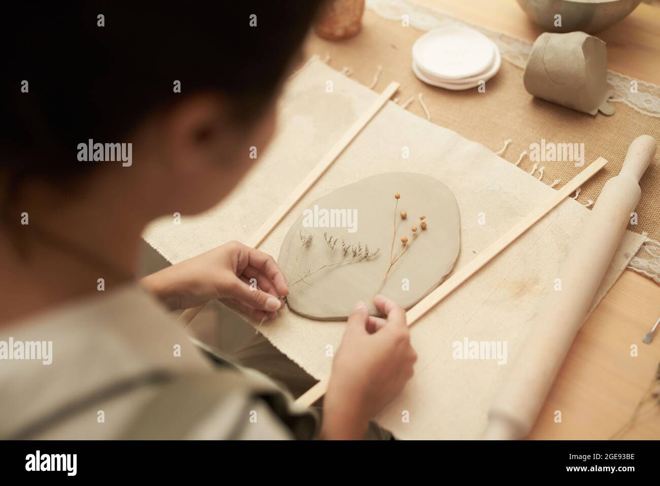 Slab of clay hi-res stock photography and images - Alamy