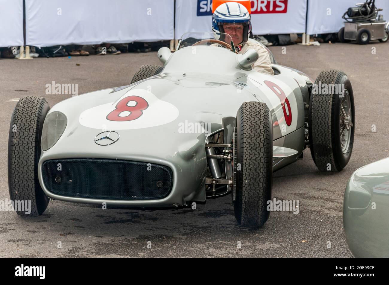 Mercedes-Benz W 196 at the Goodwood Festival of Speed motor racing ...