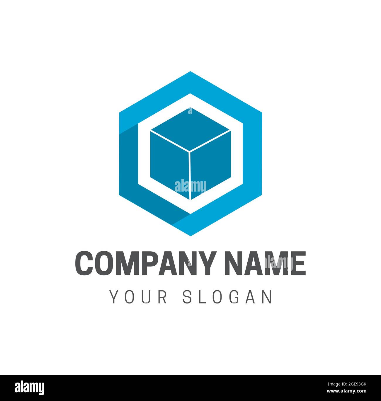 Square corporate logo Stock Vector Images - Alamy