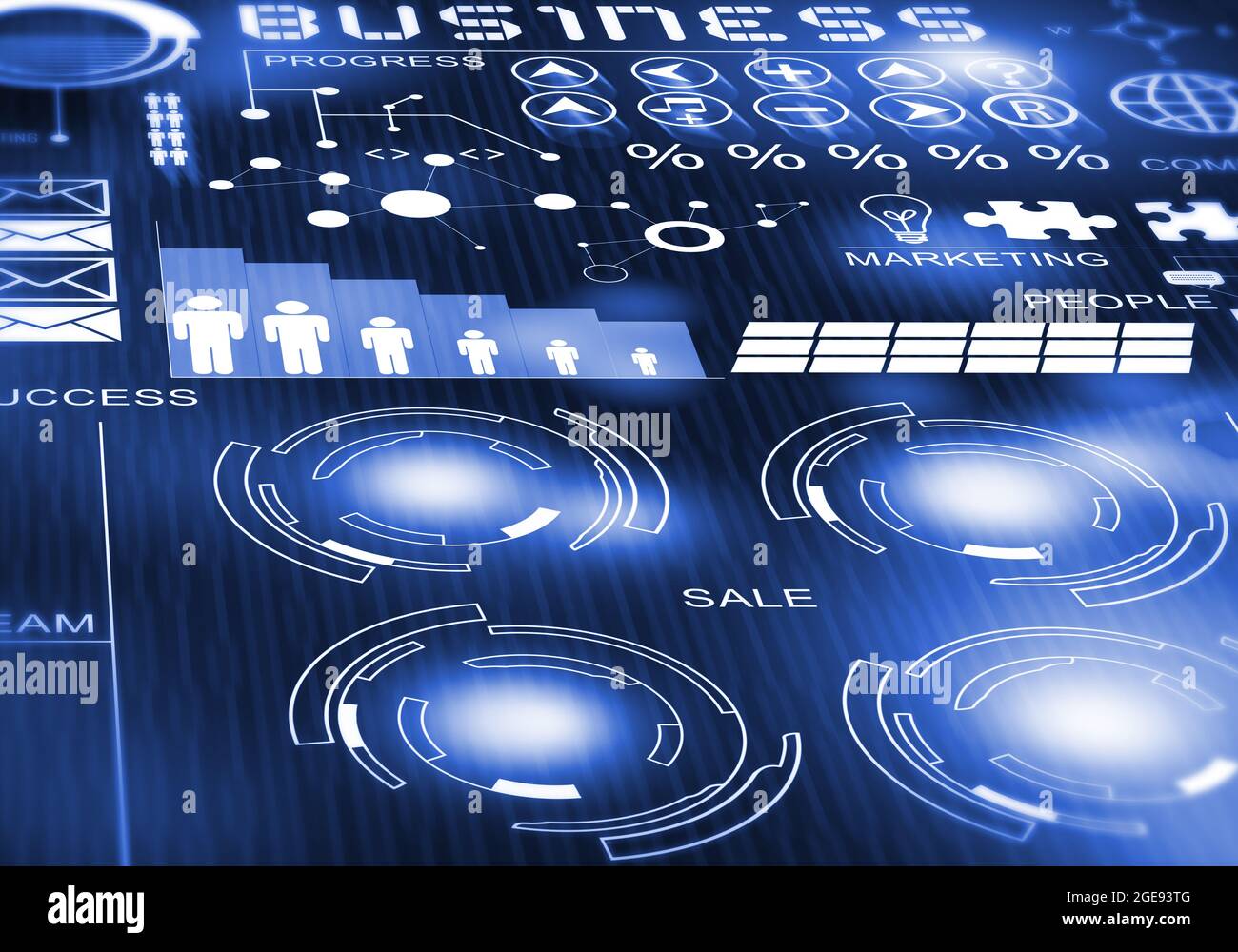 modern digital technologies in business Stock Photo - Alamy