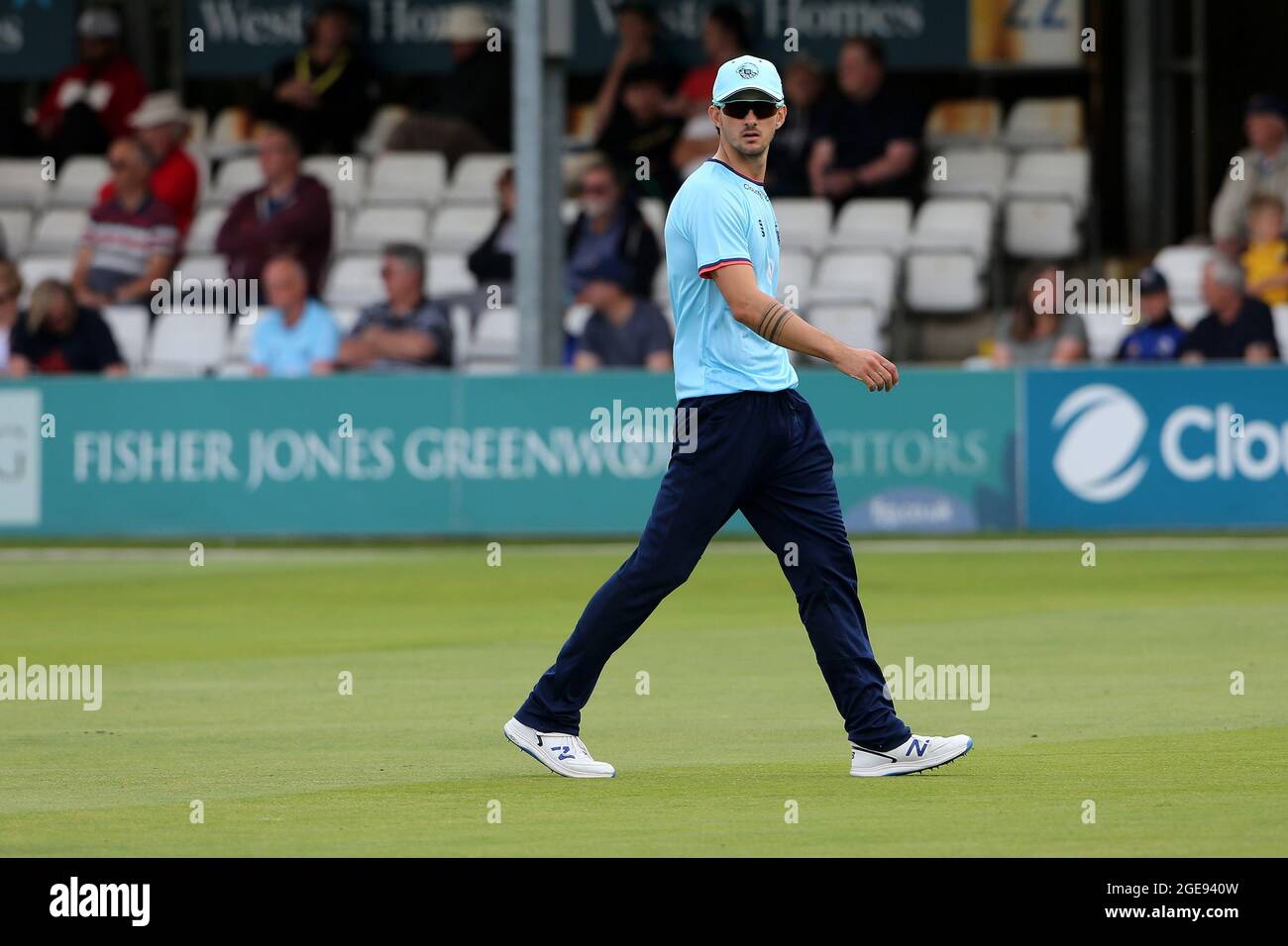 Jack Plom of Essex during Essex Eagles vs Worcestershire Rapids, Royal ...