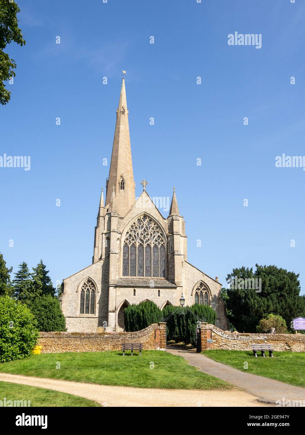 Church spire 14th century hi-res stock photography and images - Alamy