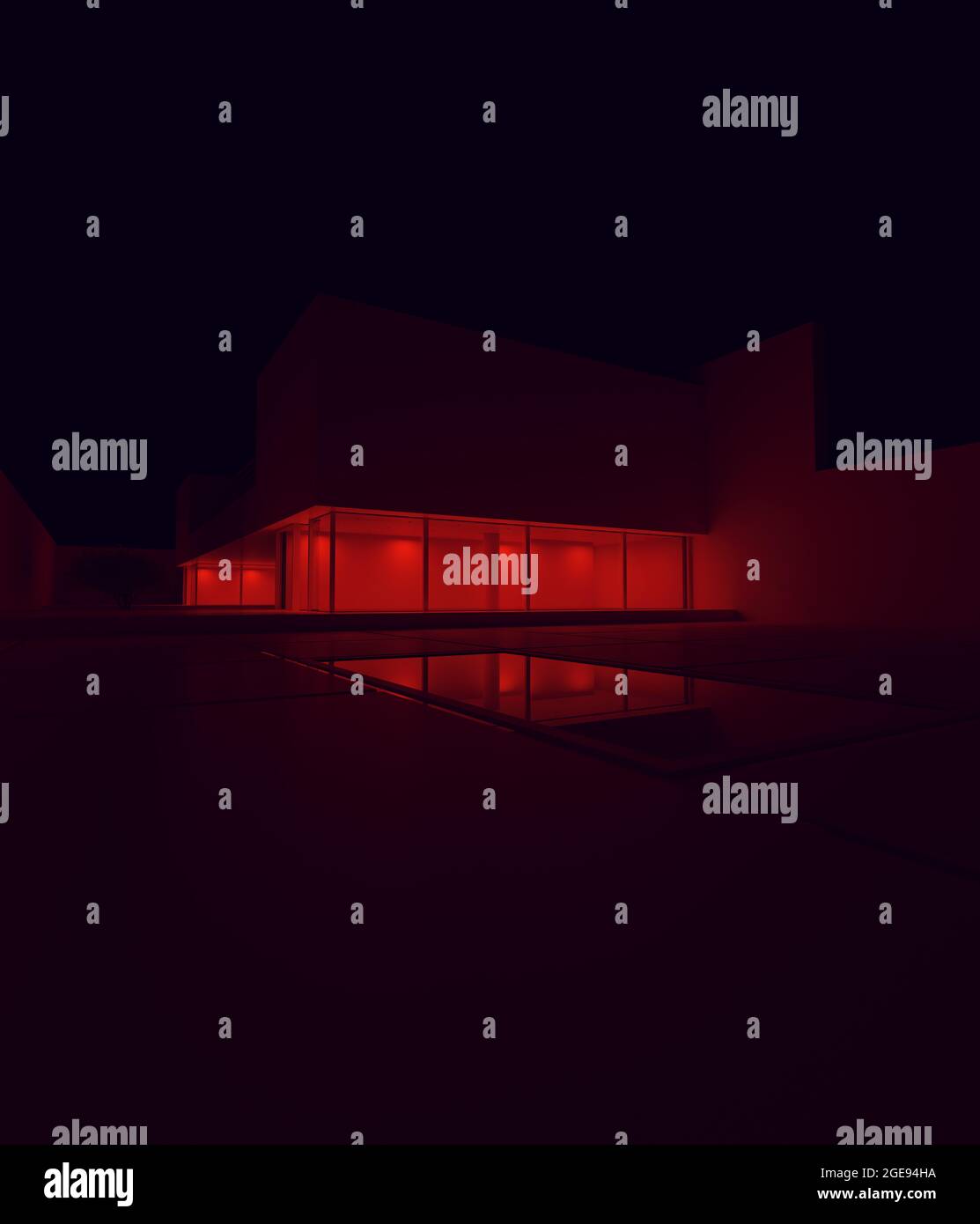 Spooky night house interior hi-res stock photography and images - Alamy