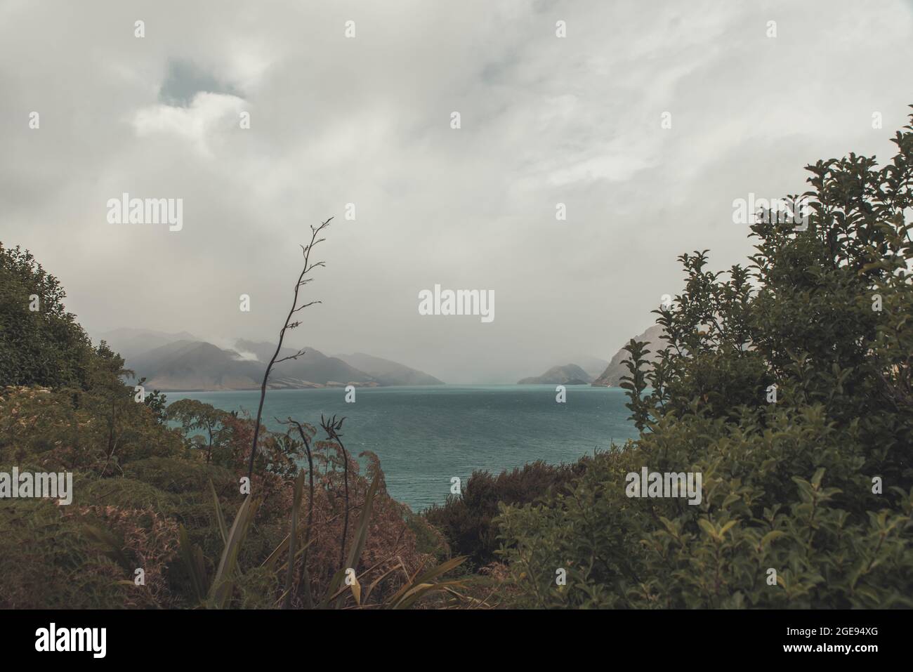New Zealand landscape Stock Photo - Alamy