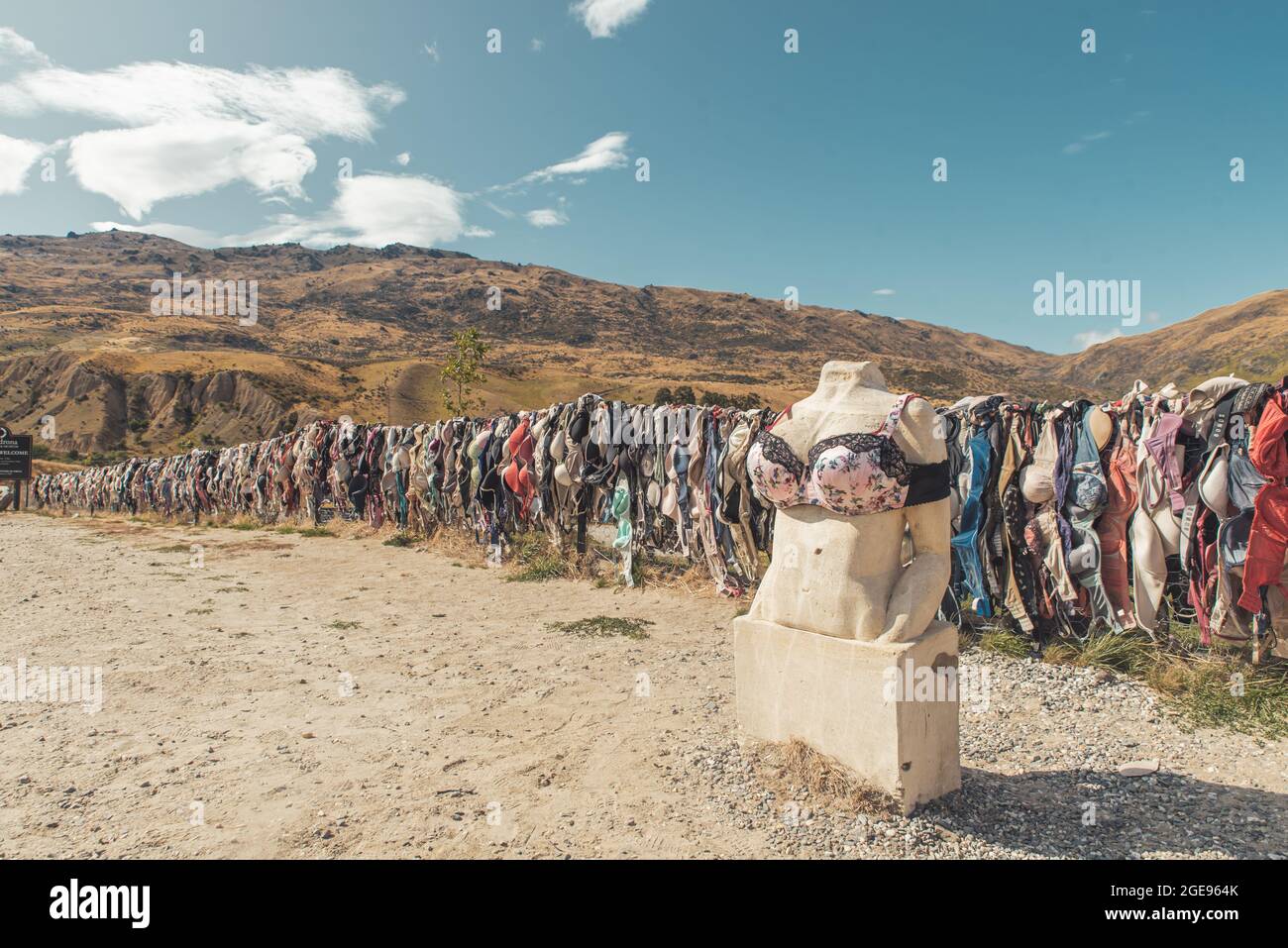The bra fence new zealand hi-res stock photography and images - Alamy