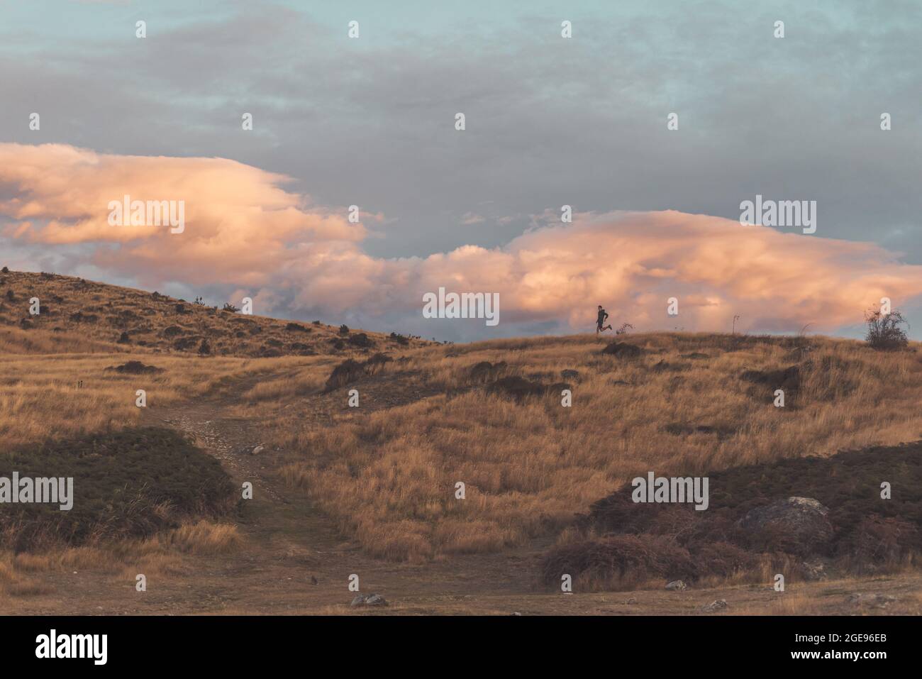 Sky during summer sunset red hi-res stock photography and images - Alamy