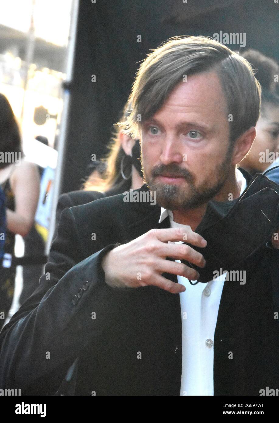 Los Angeles, California, USA 17th August 2021 Actor Aaron Paul attends ...