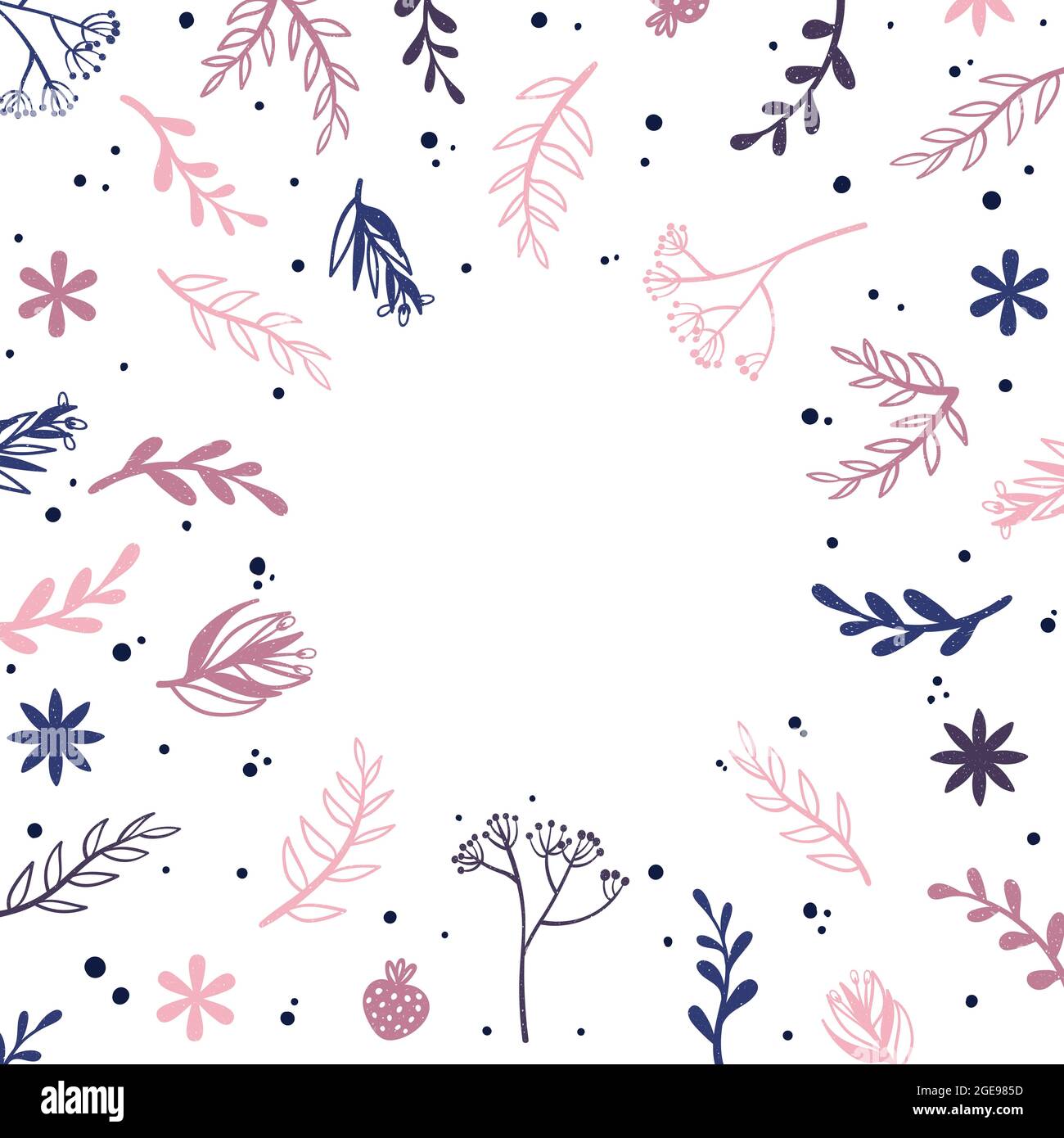 Square composition drawn in Stock Vector Images - Alamy