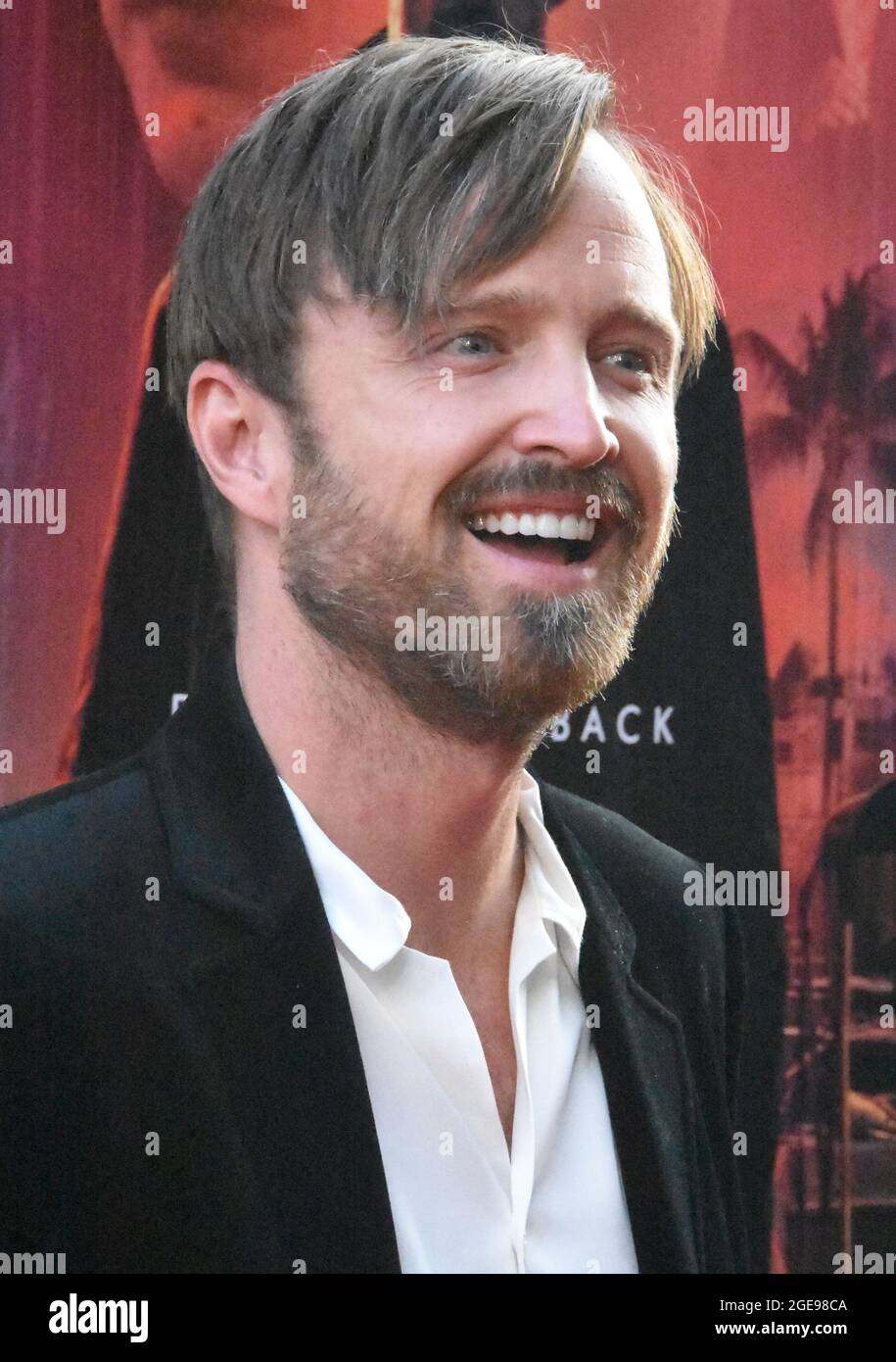 Los Angeles, California, USA 17th August 2021 Actor Aaron Paul attends ...