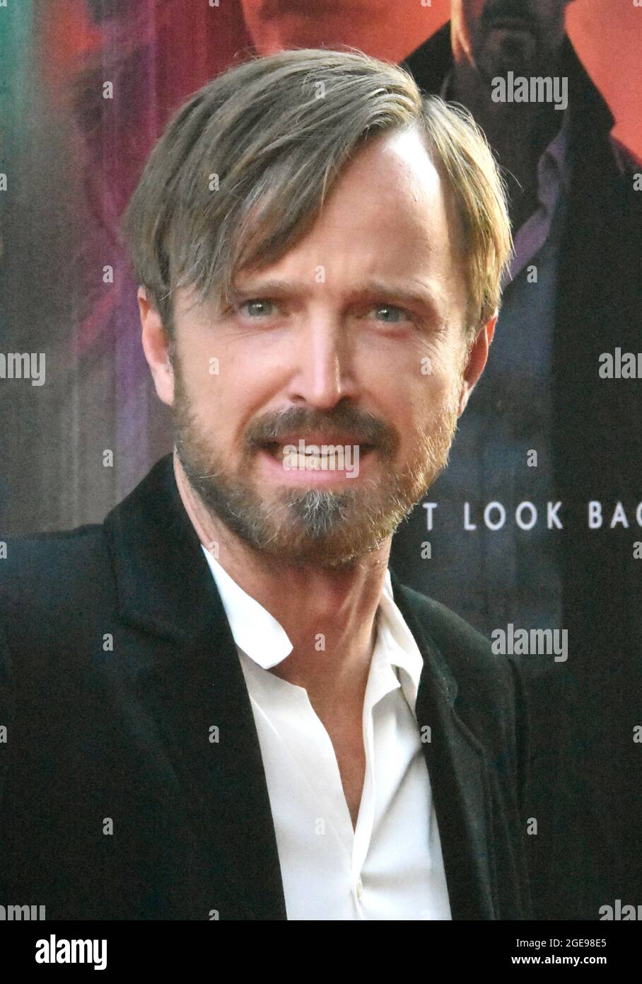 Los Angeles, California, USA 17th August 2021 Actor Aaron Paul attends ...