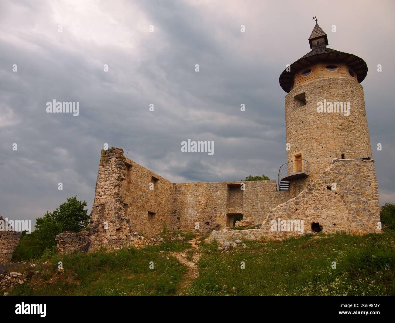 Stari grad Drežnik (Drežnik Grad, Rakovica, Karlovac County, Croatia ...