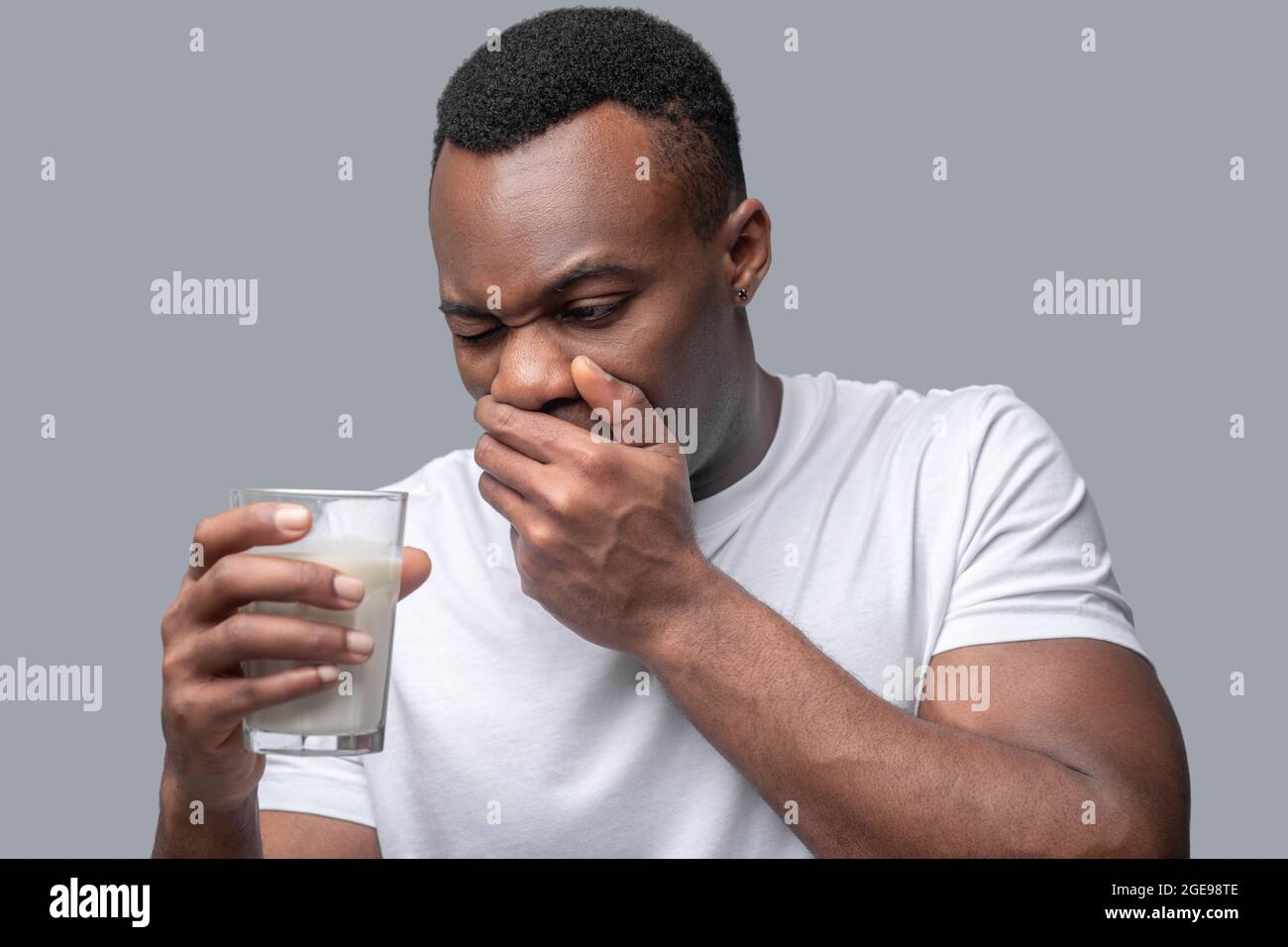 Disgusting milk hi-res stock photography and images - Alamy