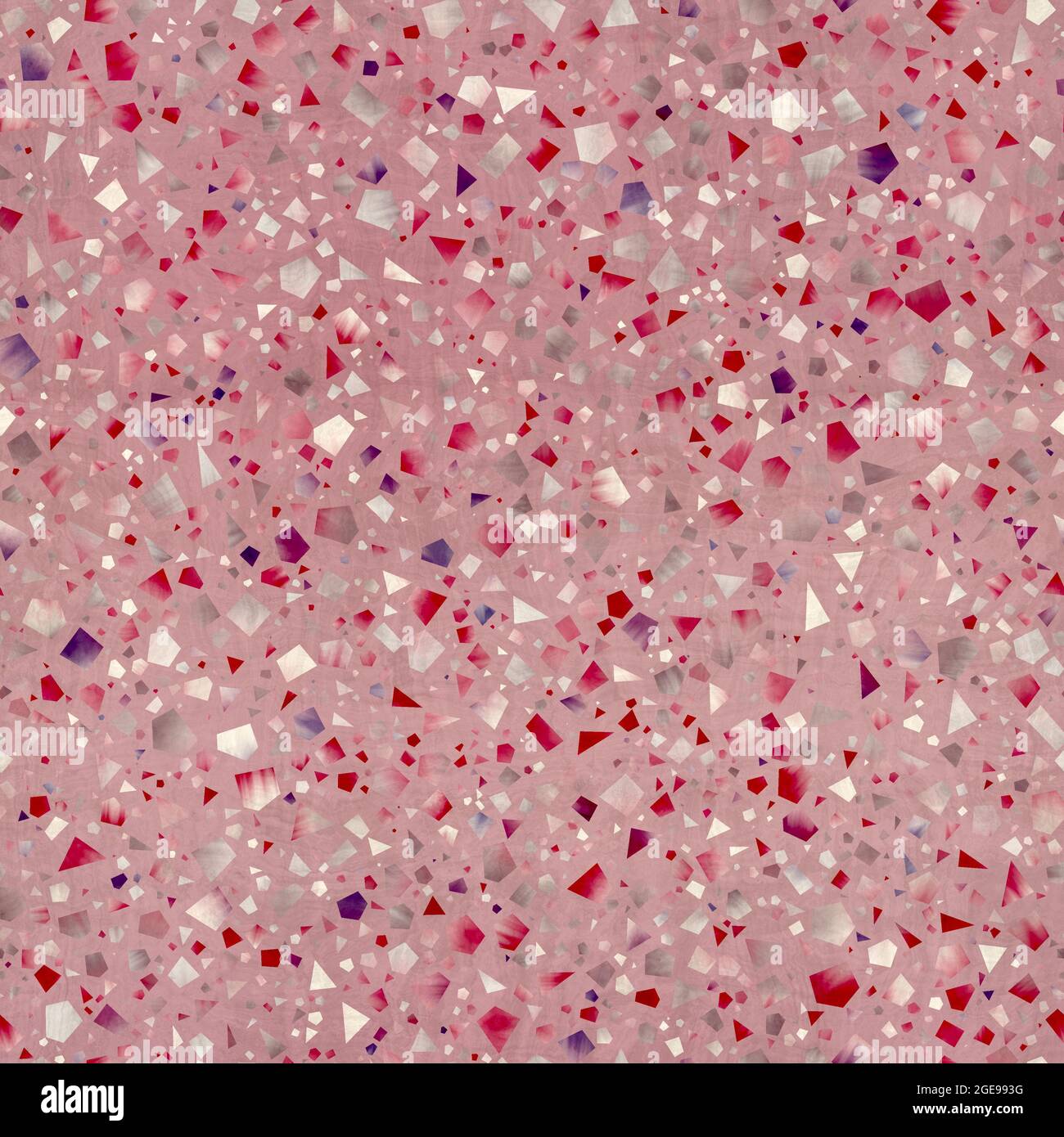 Seamless modern abstract random terrazzo pattern swatch Stock Photo - Alamy