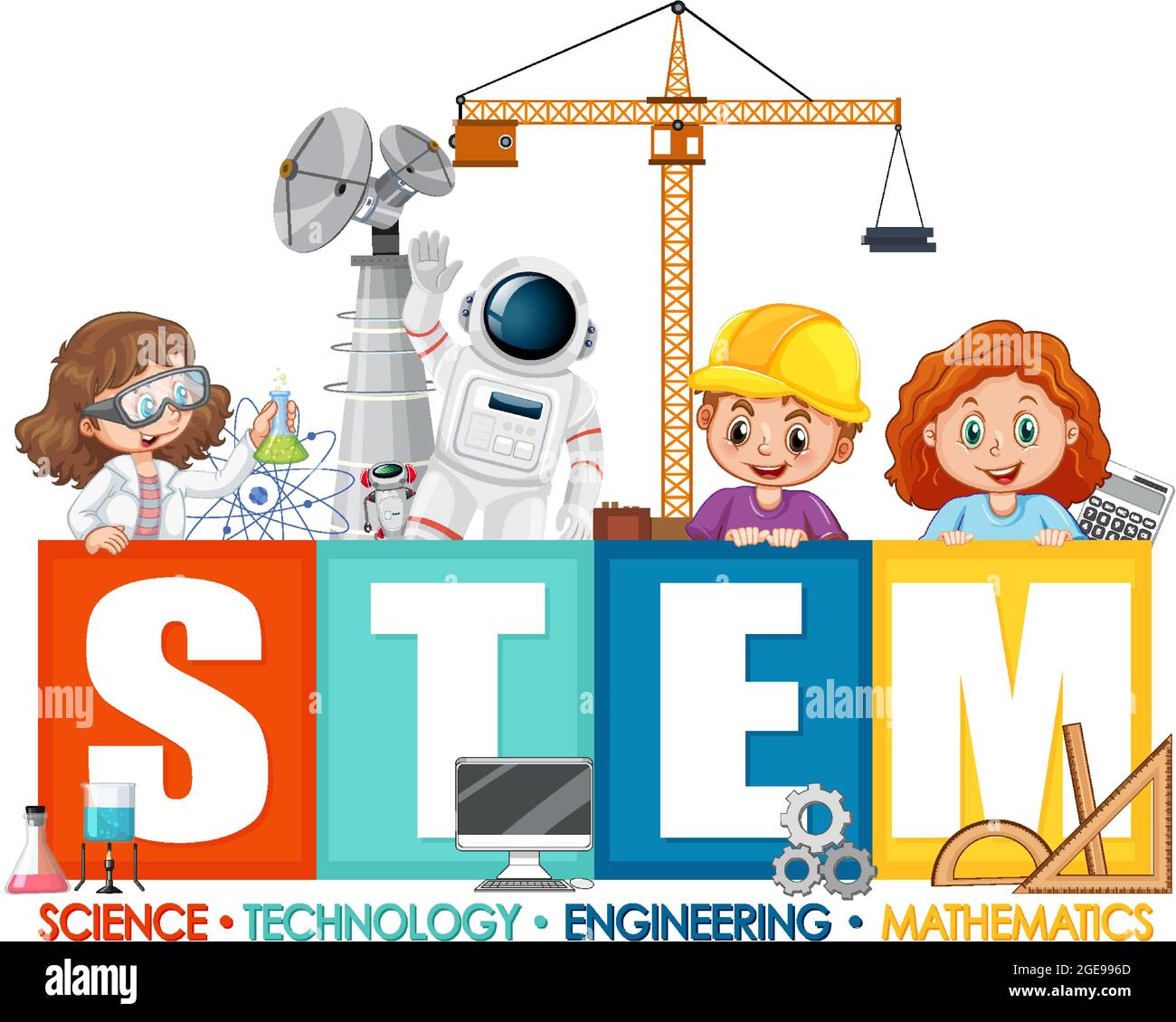 Engineering Kids Clipart