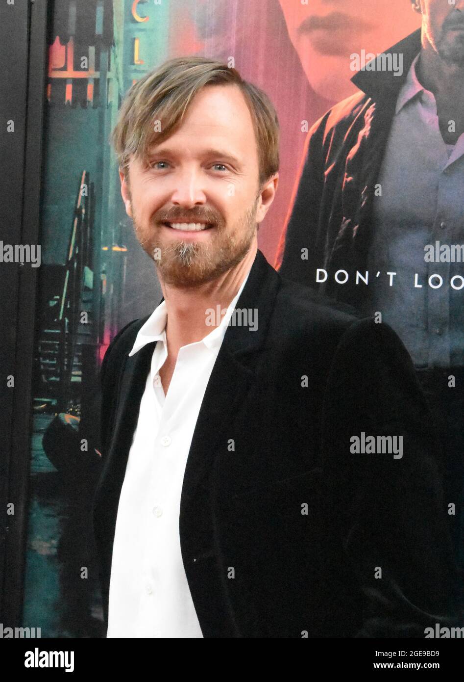 Los Angeles, California, USA 17th August 2021 Actor Aaron Paul attends ...