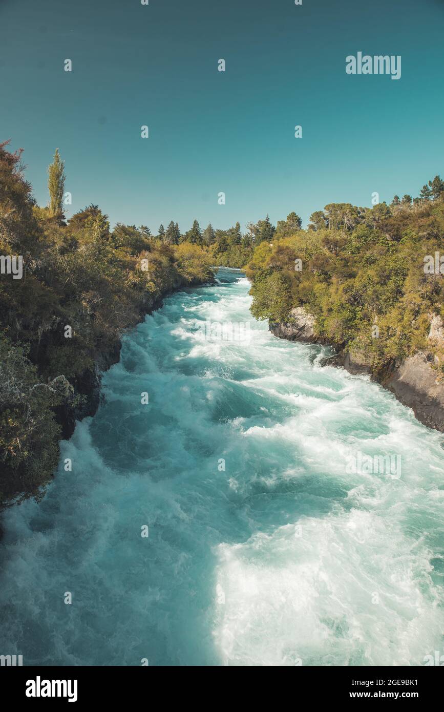 Huka falls in new zealand hi-res stock photography and images - Alamy