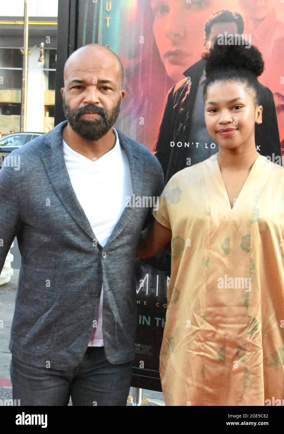 Los Angeles, California, USA 17th August 2021 Actor Jeffrey Wright and ...