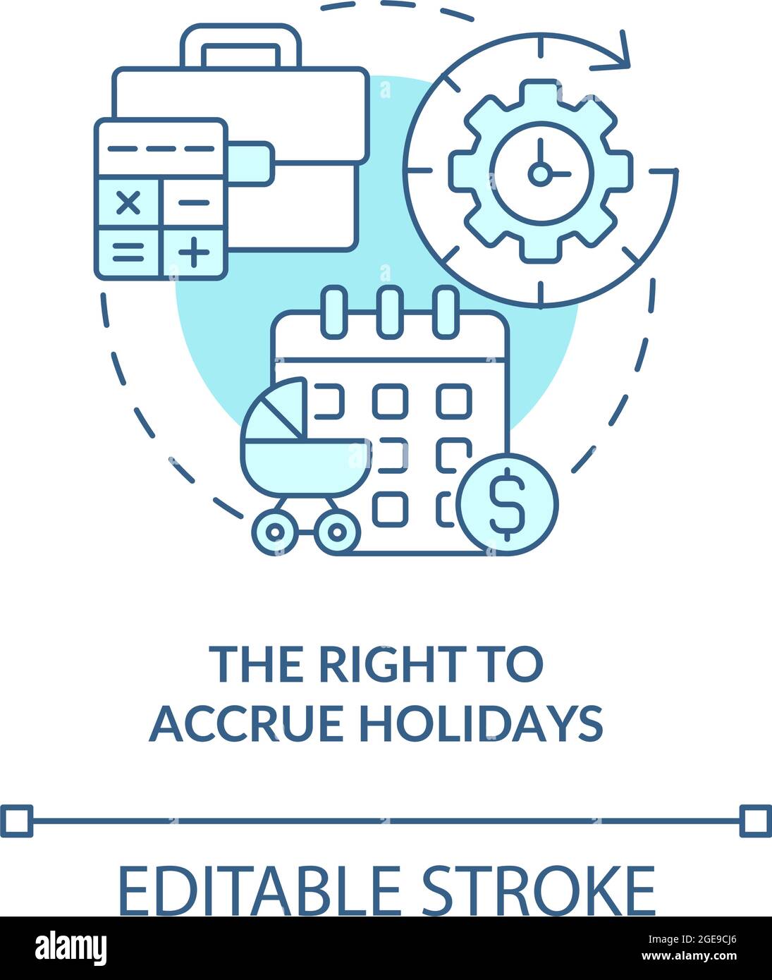 Paid holidays Stock Vector Images - Alamy