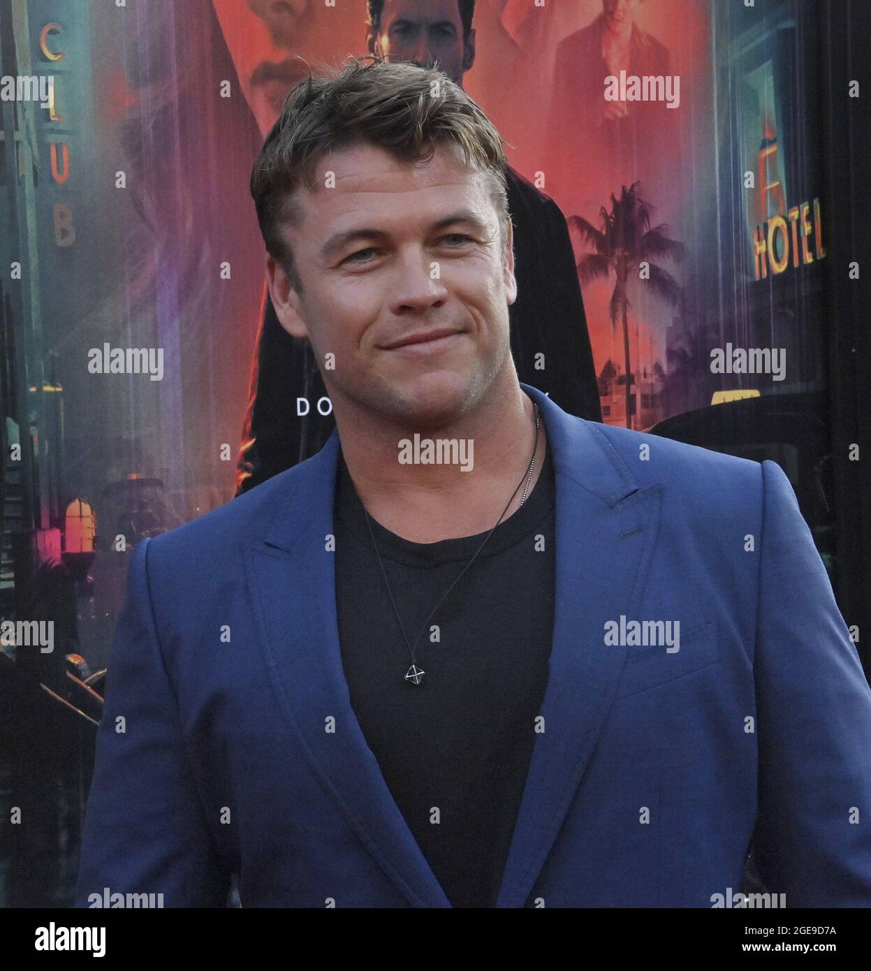 Los Angeles, United States. 18th Aug, 2021. Australian actor Luke ...