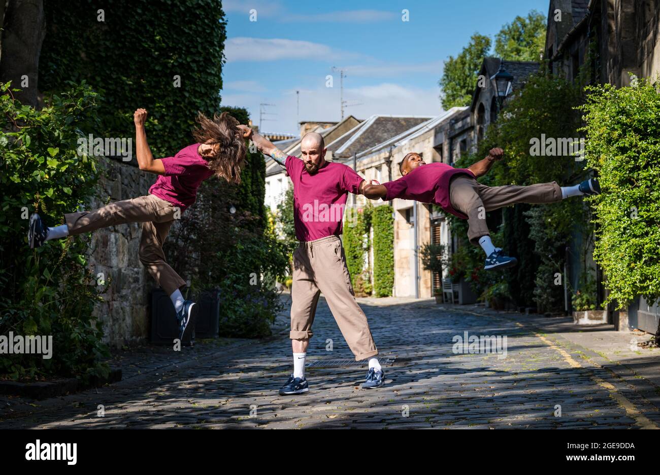 Circus Lane, Edinburgh, Scotland, United Kingdom, 18th August 2021 ...