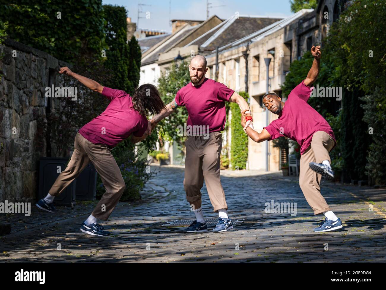 Circus Lane, Edinburgh, Scotland, United Kingdom, 18th August 2021 ...