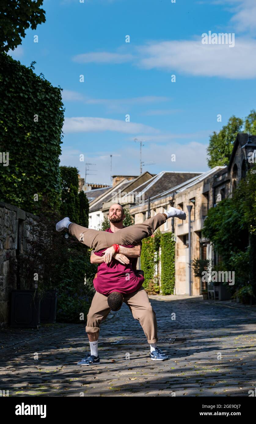 Circus Lane, Edinburgh, Scotland, United Kingdom, 18th August 2021 ...