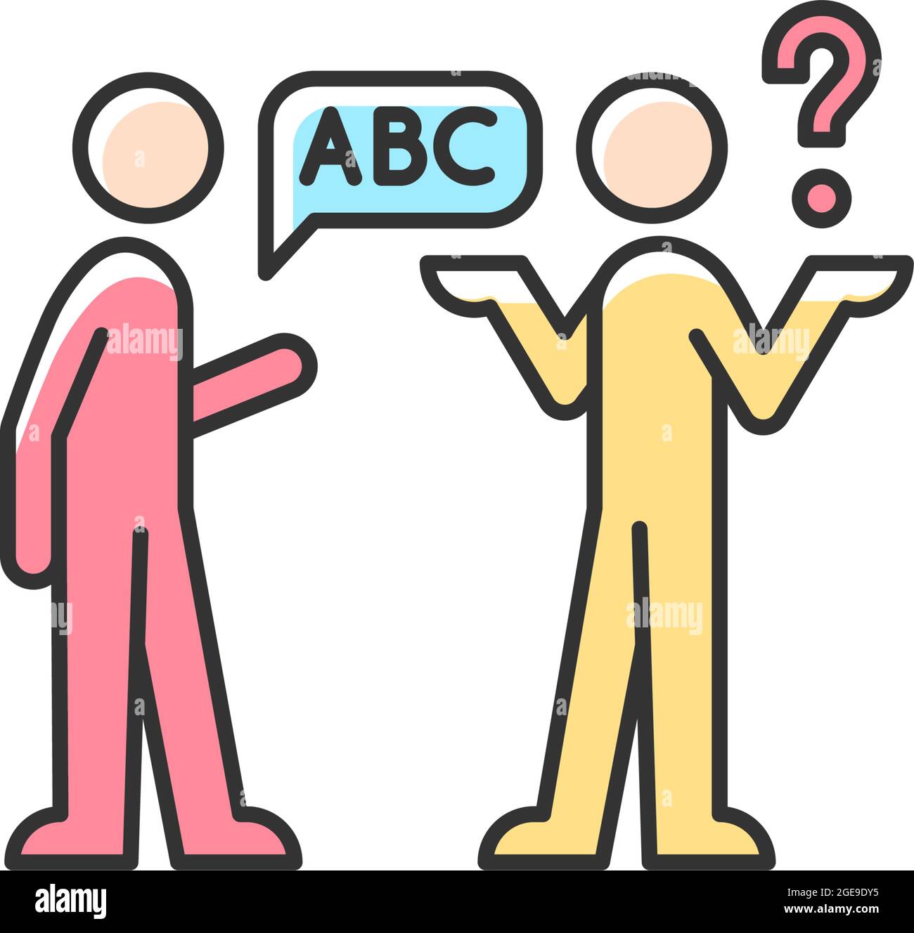 Language barriers RGB color icon Stock Vector Image & Art - Alamy Language barriers RGB color icon Stock Vector Image & Art - Alamy