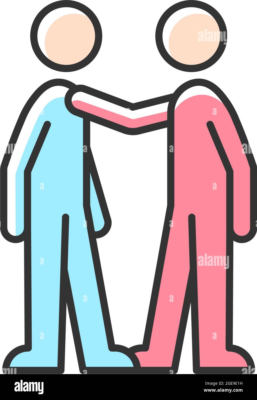 Haptic Communication Rgb Color Icon Stock Vector Image And Art Alamy