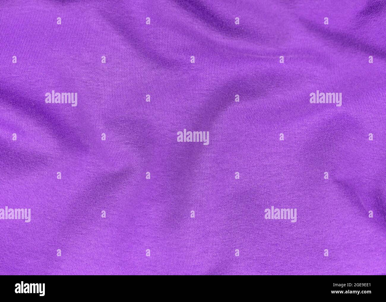 Purple jersey fabric matte texture top view. Violet knitwear satin ...