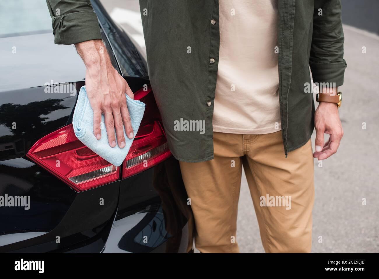 Driver cleaning hi-res stock photography and images - Alamy