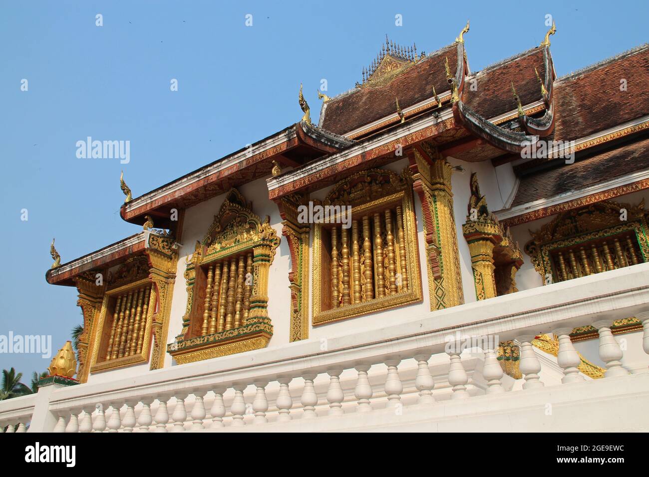 buddhist temple (haw pha bang) in luang prabang (laos Stock Photo - Alamy