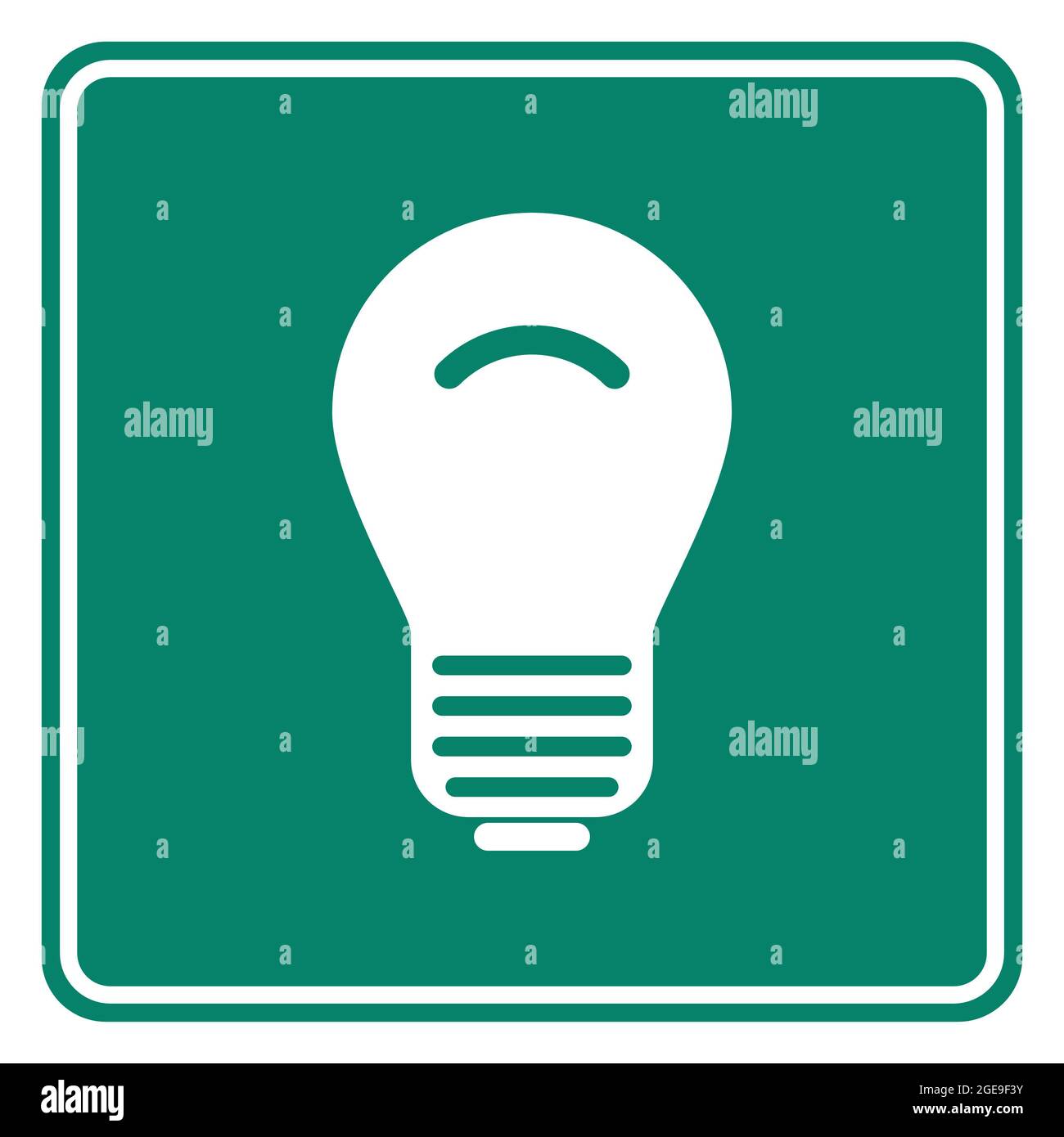 Light bulb and road sign Stock Photo - Alamy