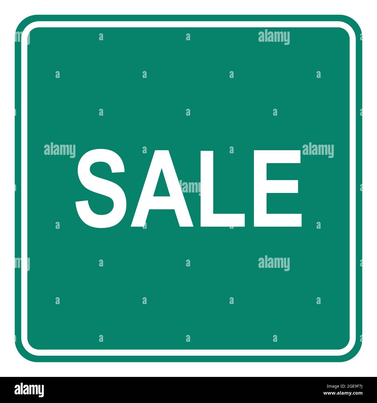Sale and road sign Stock Photo - Alamy