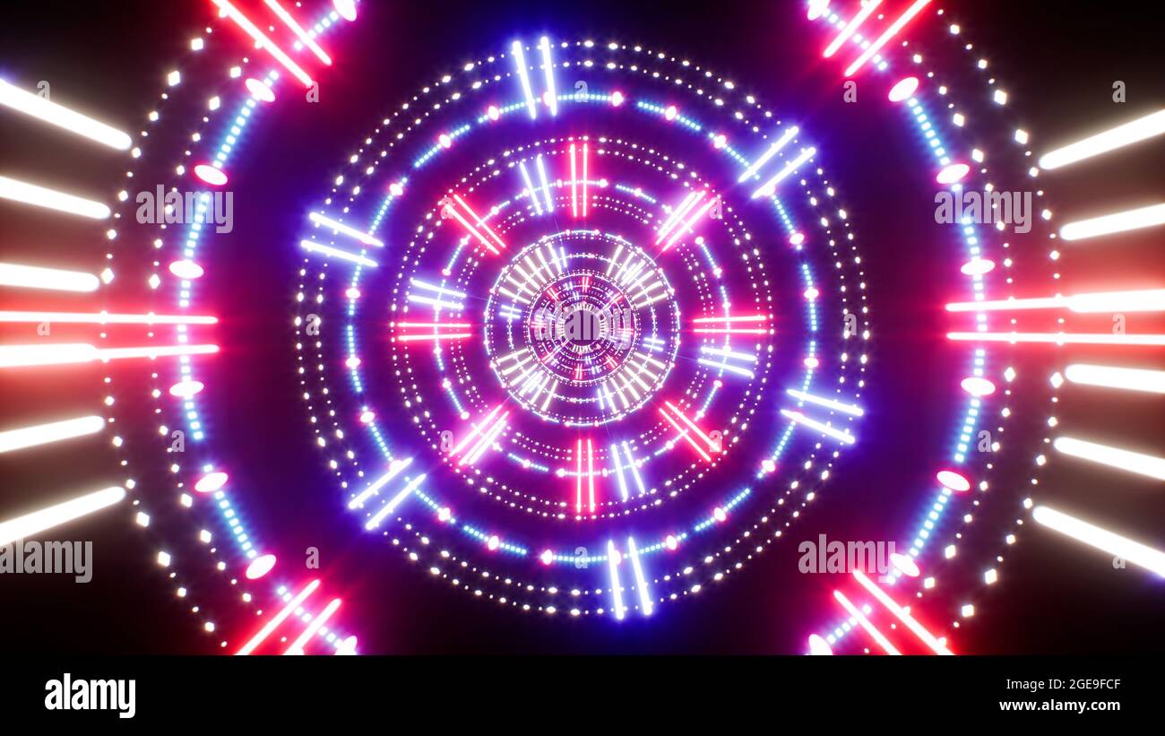 Red and White Laser Light Glittering VJ Background Stock Photo - Alamy