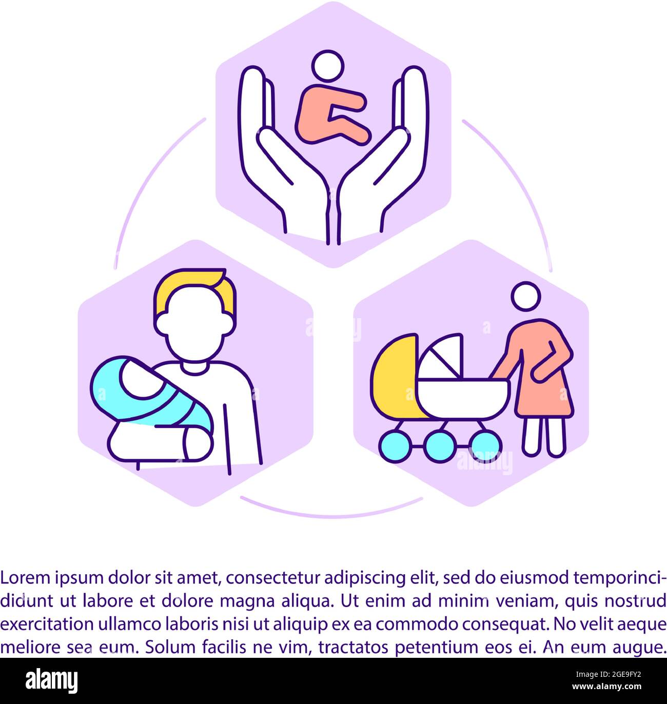 Parental leave illustration Stock Vector Images - Alamy