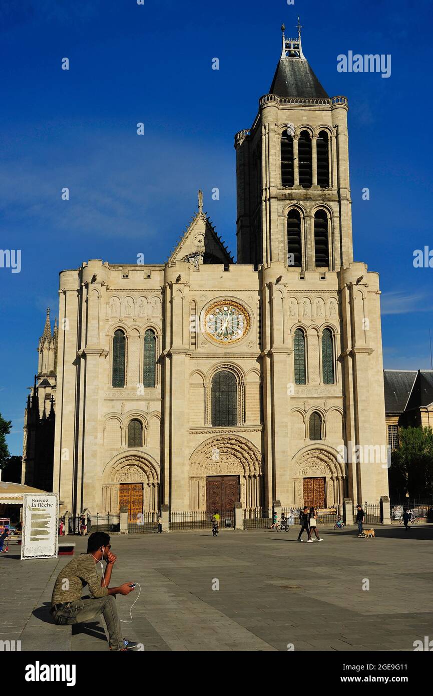 FRANCE, SEINE-SAINT-DENIS (93) SAINT-DENIS, BASILIQUE SAINT-DENIS Stock ...