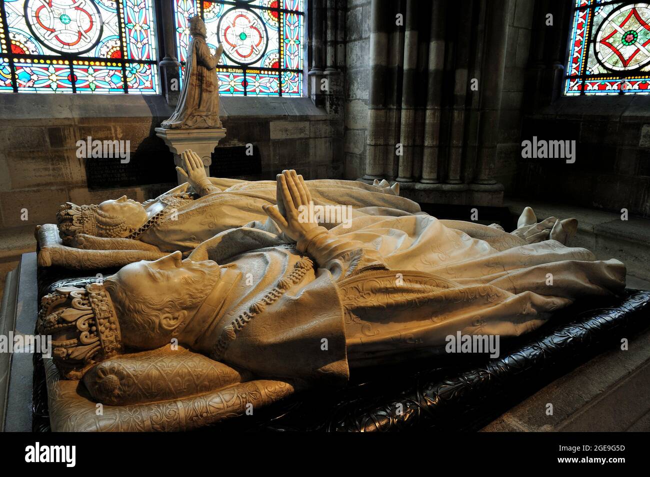 FRANCE, SEINE-SAINT-DENIS (93) SAINT-DENIS, SAINT-DENIS BASILICA ...
