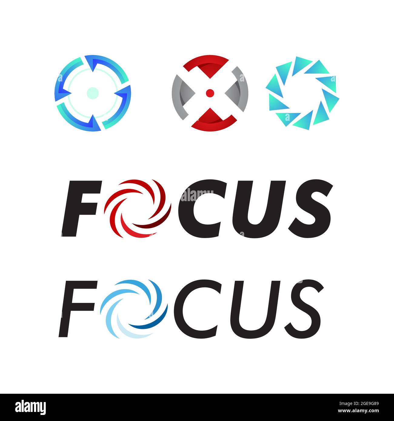 focus icon vectr illustration design template Stock Vector Image & Art ...