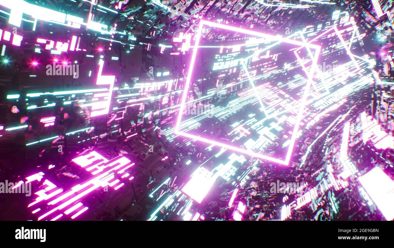 Cyberpunk graphics hi-res stock photography and images - Alamy