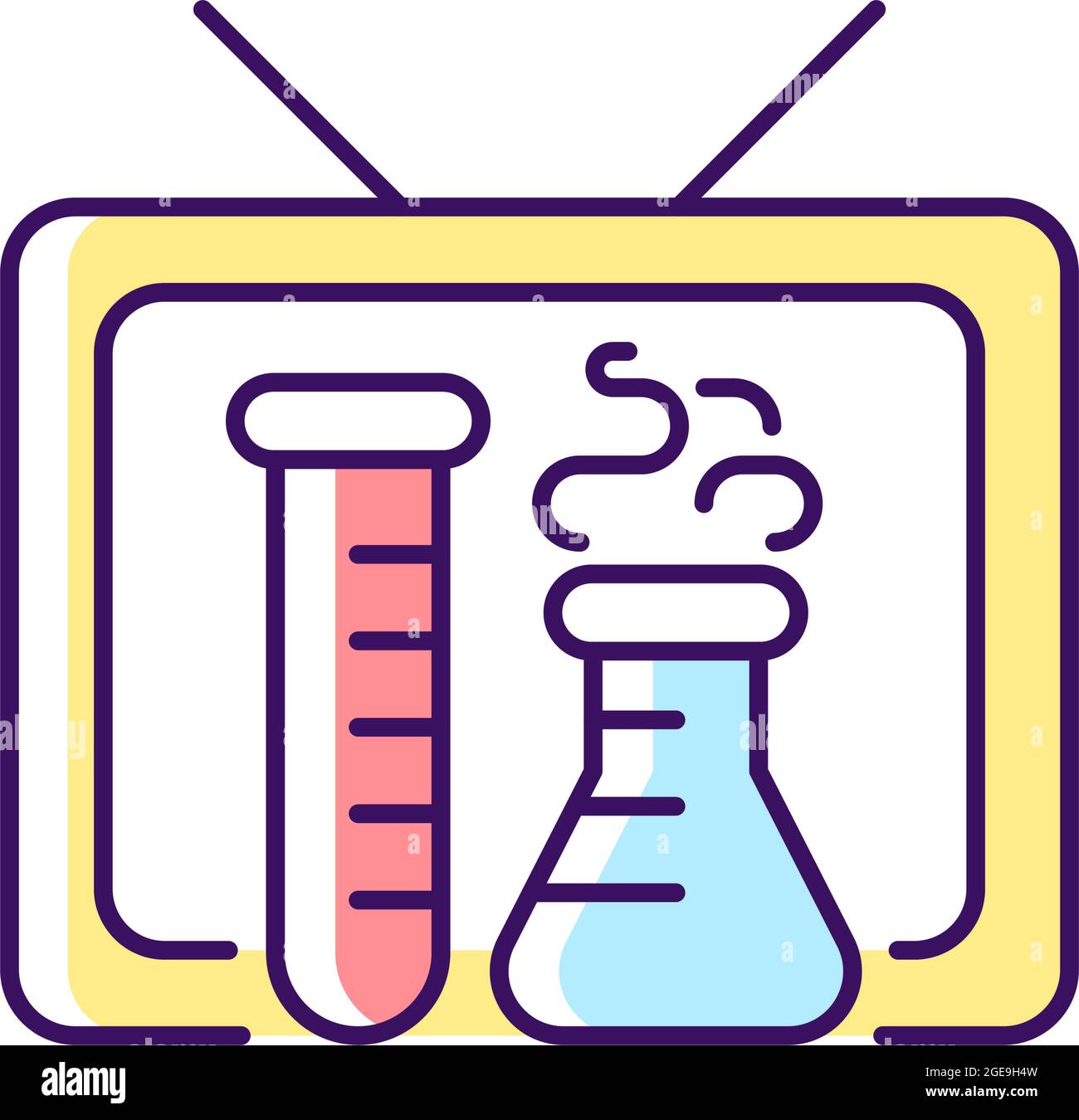 Scientific show RGB color icon Stock Vector Image & Art - Alamy