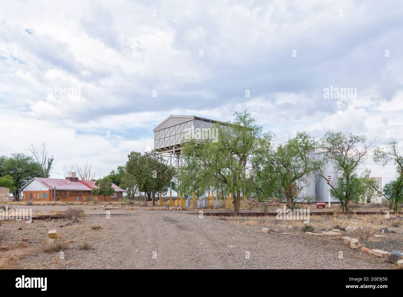 KLIPPLAAT, SOUTH AFRICA - APRIL 21, 2021: Water and diesel storage ...