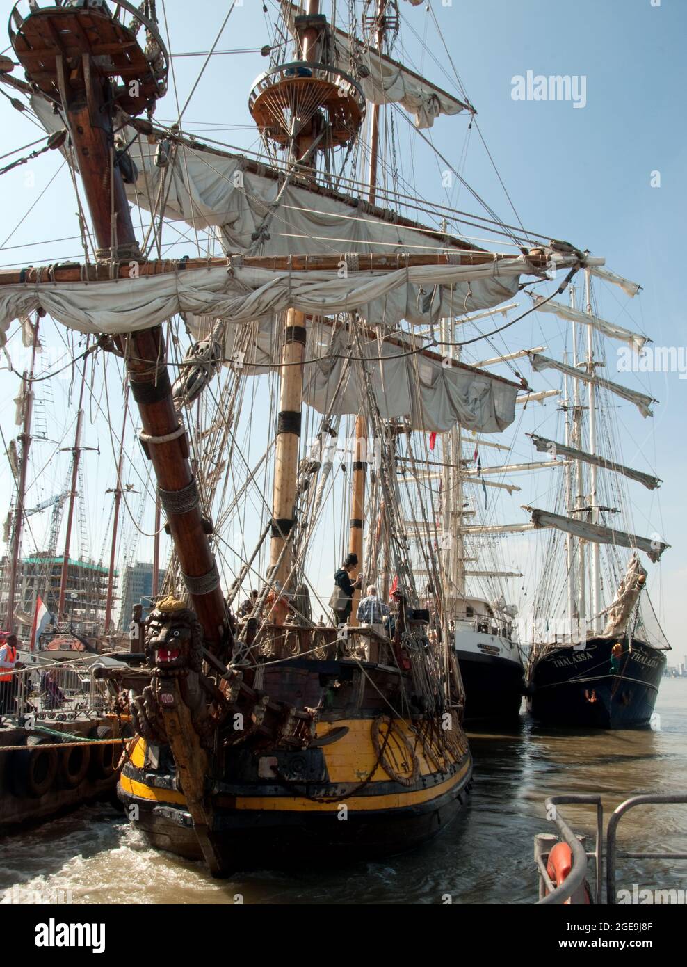 Tall ships regatta race uk hi-res stock photography and images - Alamy
